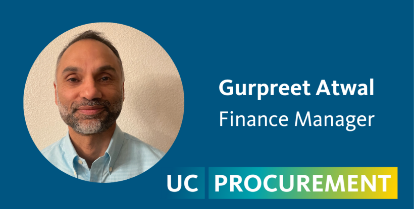 Gurpreet Atwal Joins SWP as Finance Manager | UC Procurement Gurpreet Atwal Joins SWP as Finance Manager | UC Procurement